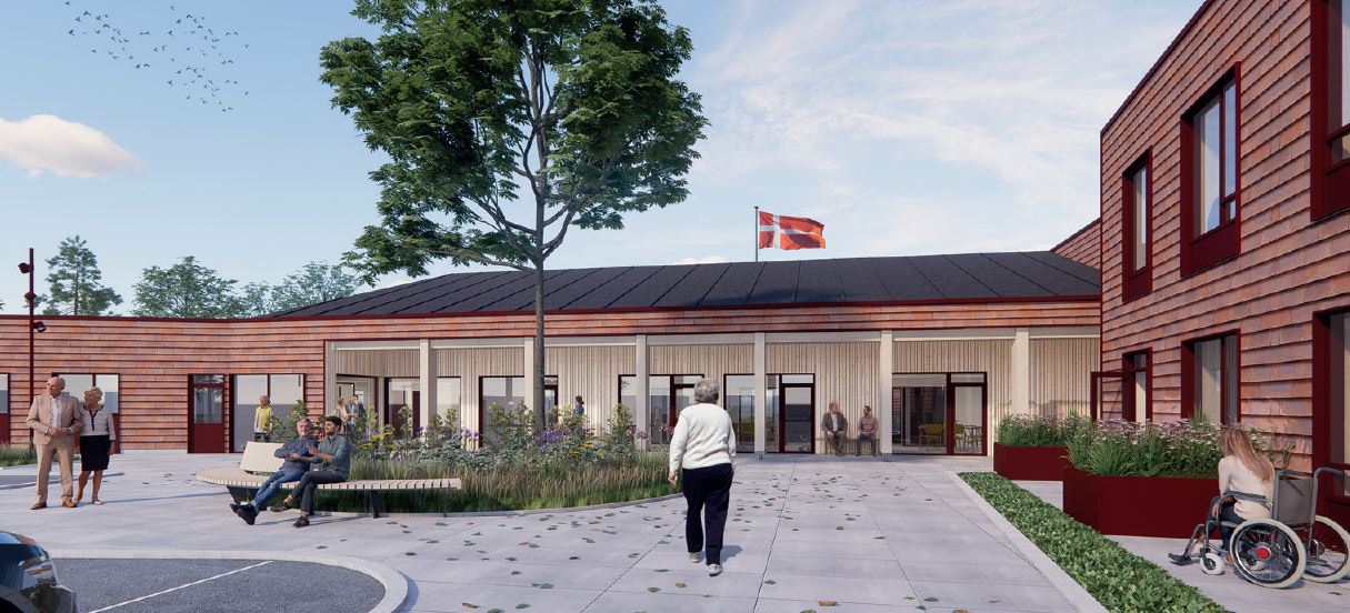 I dag fredag er der spadestik til det nye plejecenter på Hadbjergvej - Byens Nyt