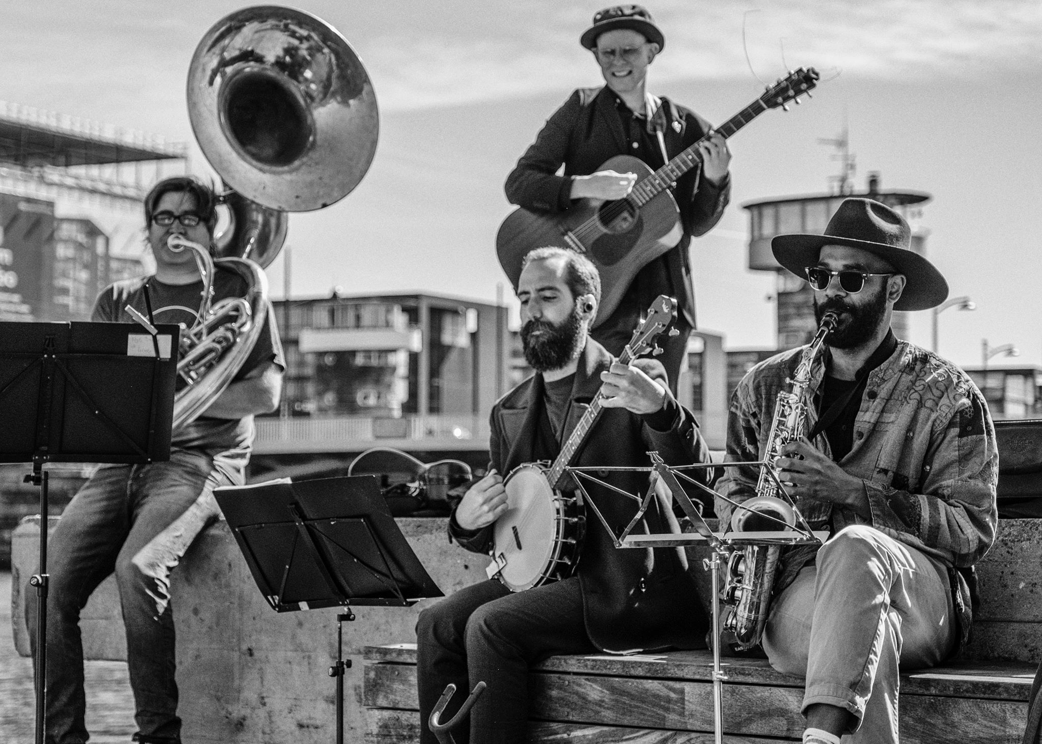 Kom til Frokostjazz med Dusty Rag Jazz Band i Sløjfen - Byens Nyt