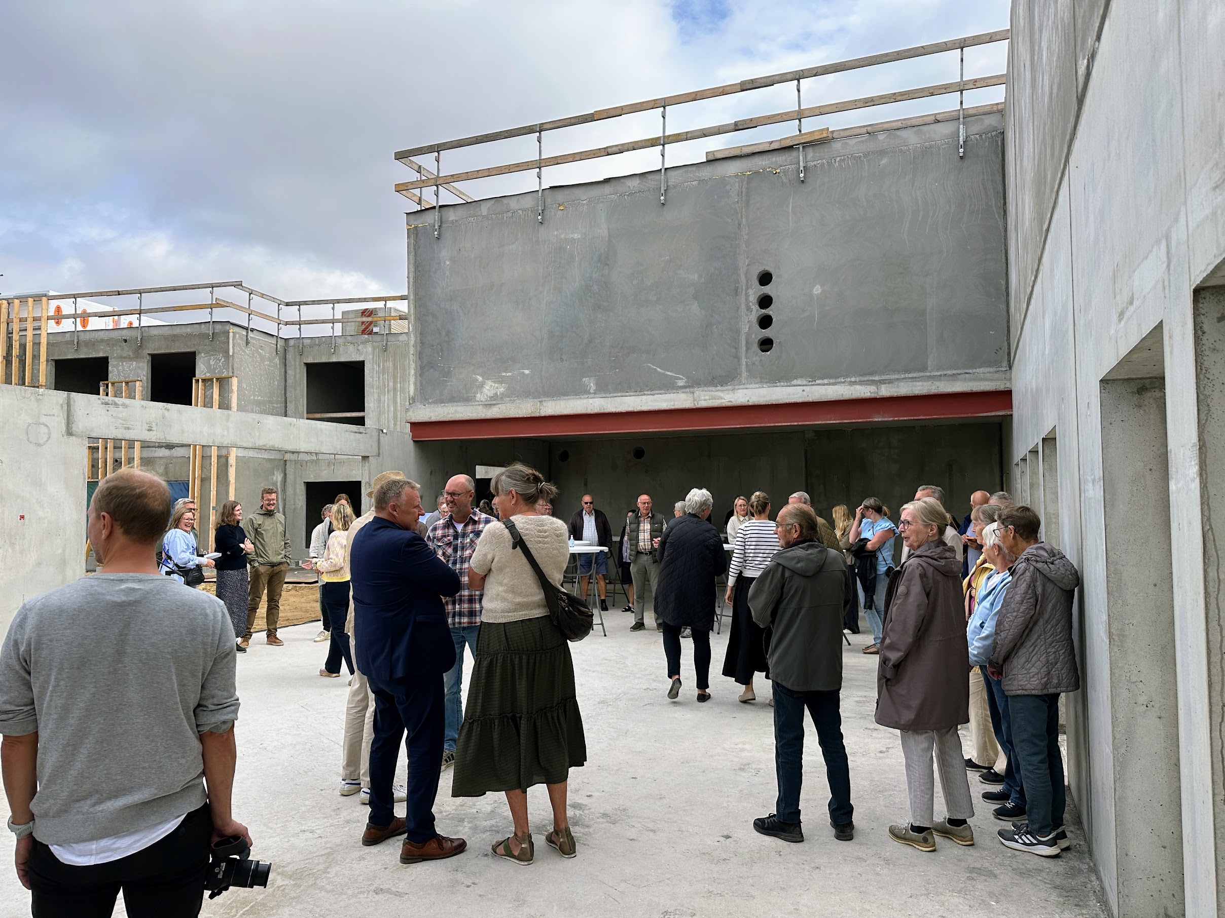 Om et år er de første beboere klar til indflytning på Plejecenter ...